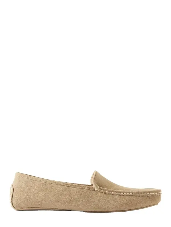 Mr P. Suede Slippers - Neutrals
