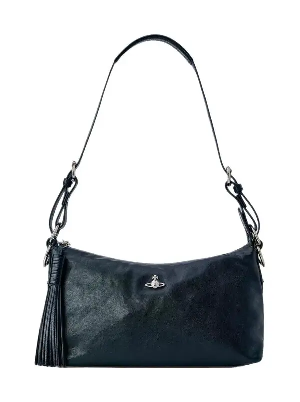 VIVIENNE WESTWOOD Emma Shoulder Bag - Black