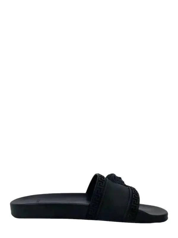 Versace Medusa Greca Sandals - Grey