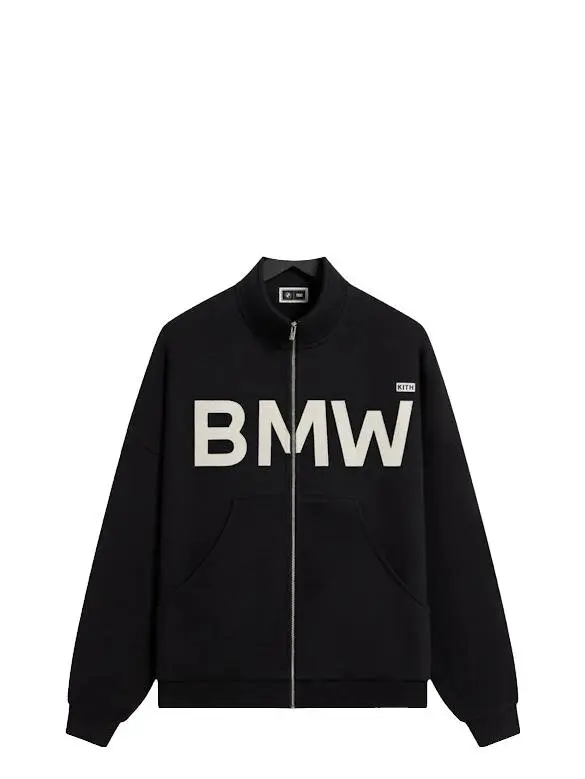 Kith X Bmw Braxton Track Zip Jacket - Black