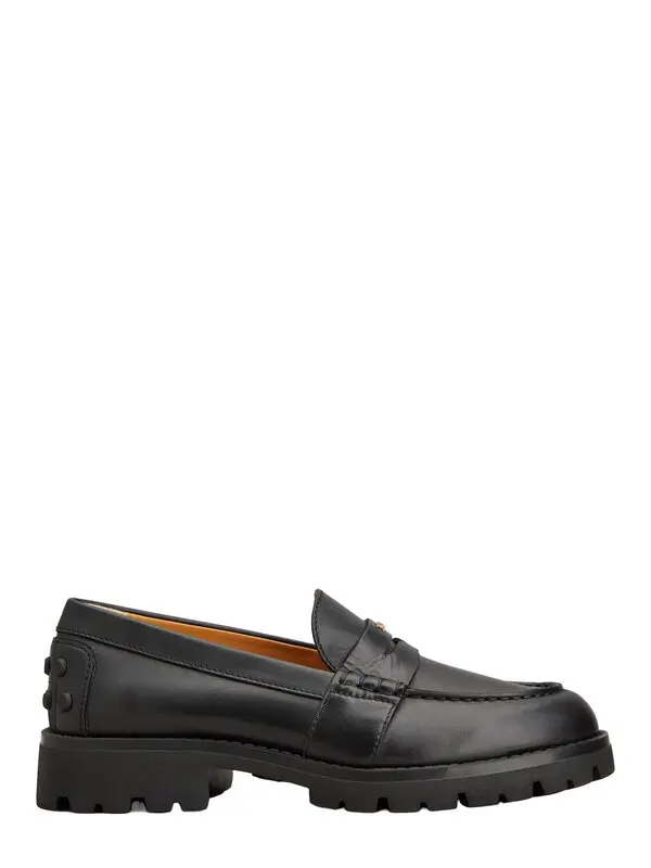 TOD'S Loafers In Leather - Black