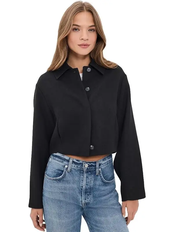 REFORMATION Bowie Jacket - Black
