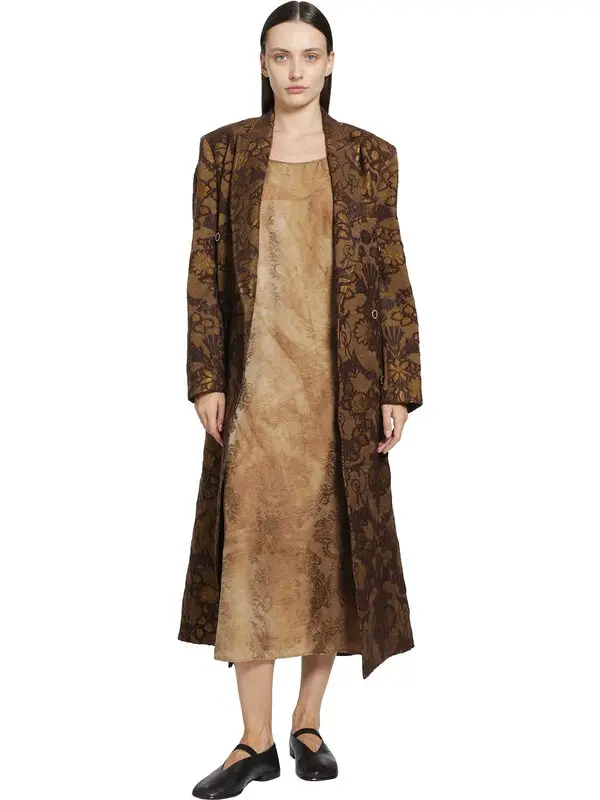 UMA WANG Camelot Coat - Brown