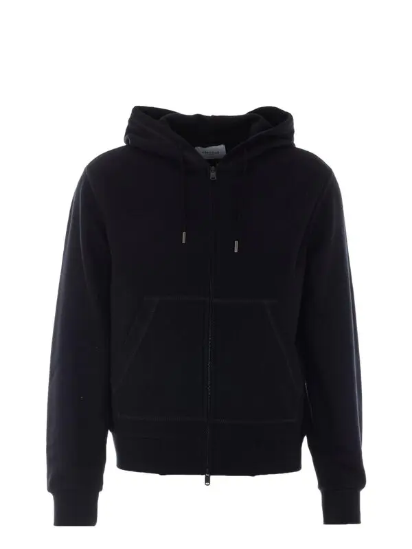 CIRCOLO 1901 Zippered Hoodie - Black