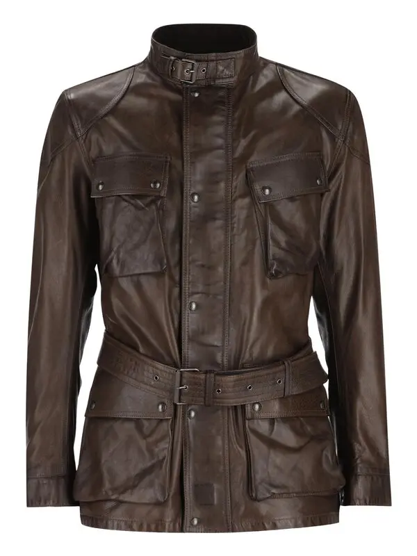 Belstaff Belted Four-pocket Jacket - Black