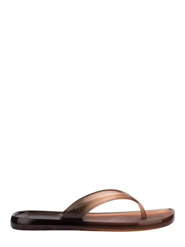Melissa Beachwear Jelly Flip - Brown/black