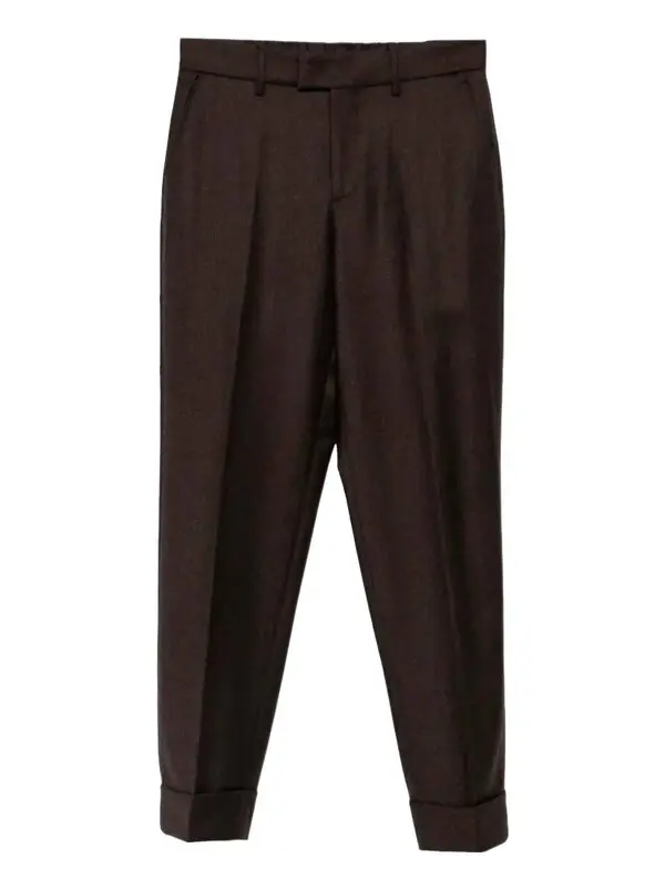 BERWICH Casual Trousers With Belt Loops - Brown
