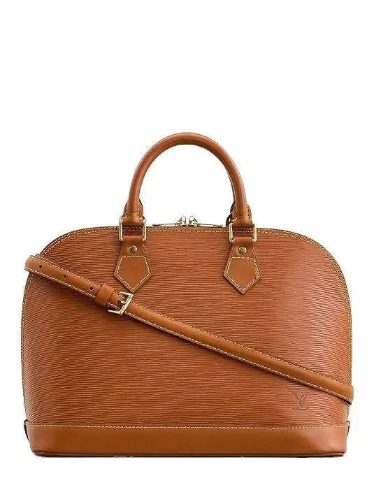 Shopbop Louis Vuitton Epi Leather Alma Handbag Pm - Brown