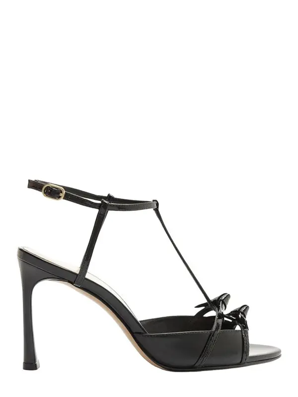 ALEXANDRE BIRMAN Slim Clarita Moon 85 Heeled Sandals - Black