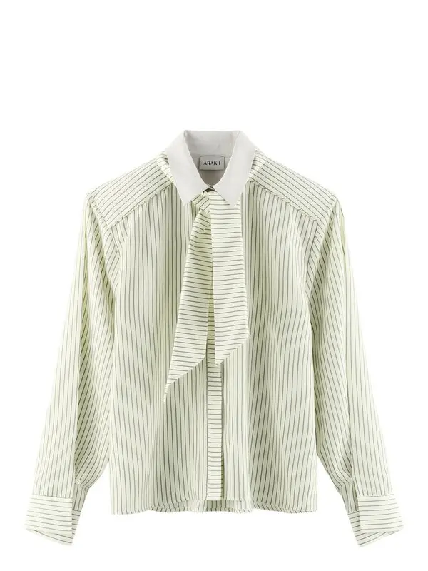 Arakii Boxy Striped Shirt - Stripe