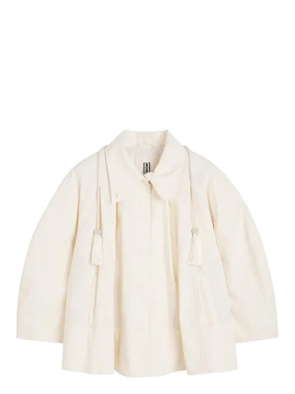 BY MALENE BIRGER Kamille Cotton-blend Trench - Ivory