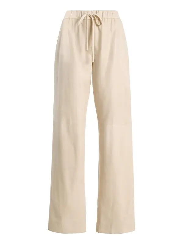 TWP Leather Pants - Off-white