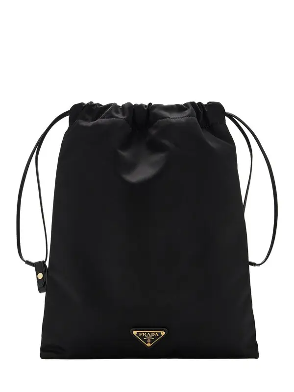 Prada Wish Re-nylon Pouch - Black