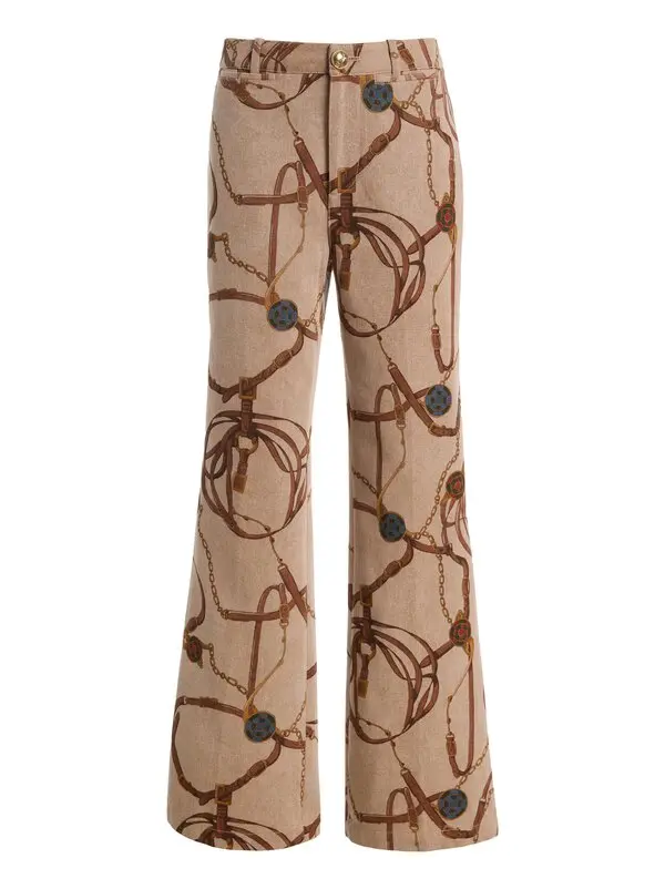 Cara Cara Darren Cotton Pants - Print