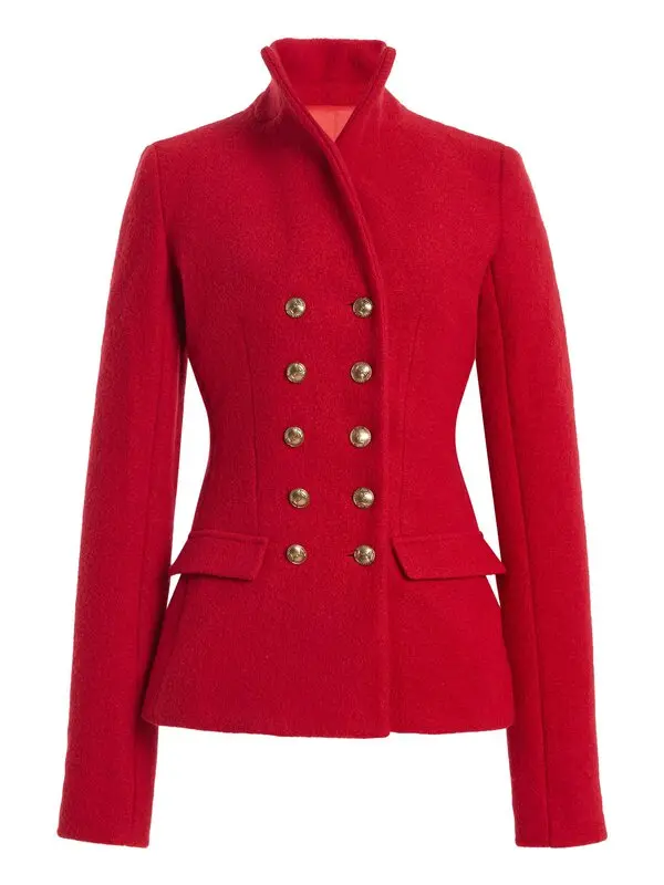 Cara Cara Andreas Wool Blazer - Red