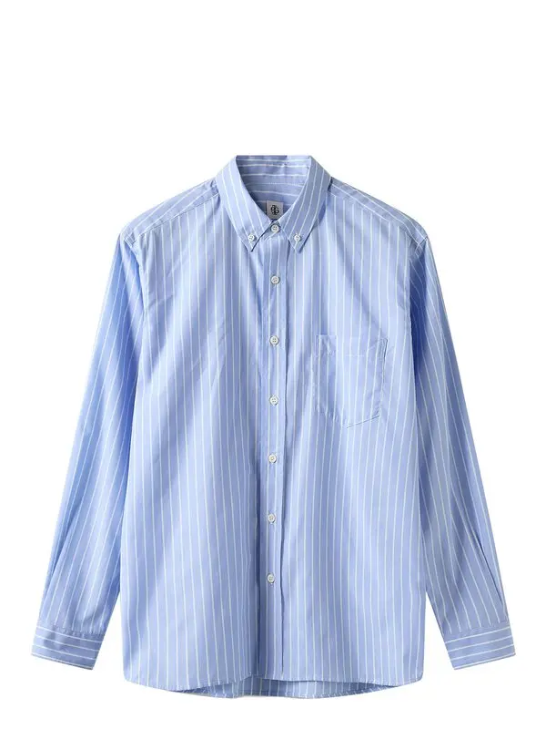THE GARMENT Mallory Cotton Shirt - Stripe