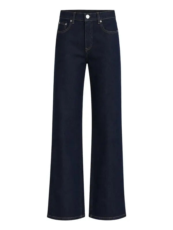 DL1961 Drue Straight Low-rise Highluxe™ Jeans - Blue