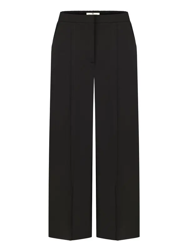 DI STAVNITSER New Relax Silk Pants - Black