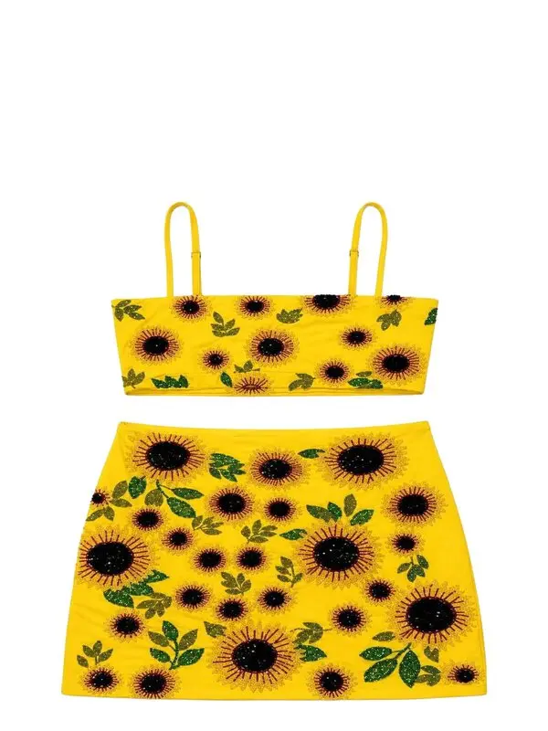 LABELFIORA Sundowner Co- Ord Set - Yellow