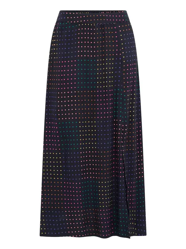 SUGARHILL BRIGHTON Rosalind Midi Skirt Dots - Black