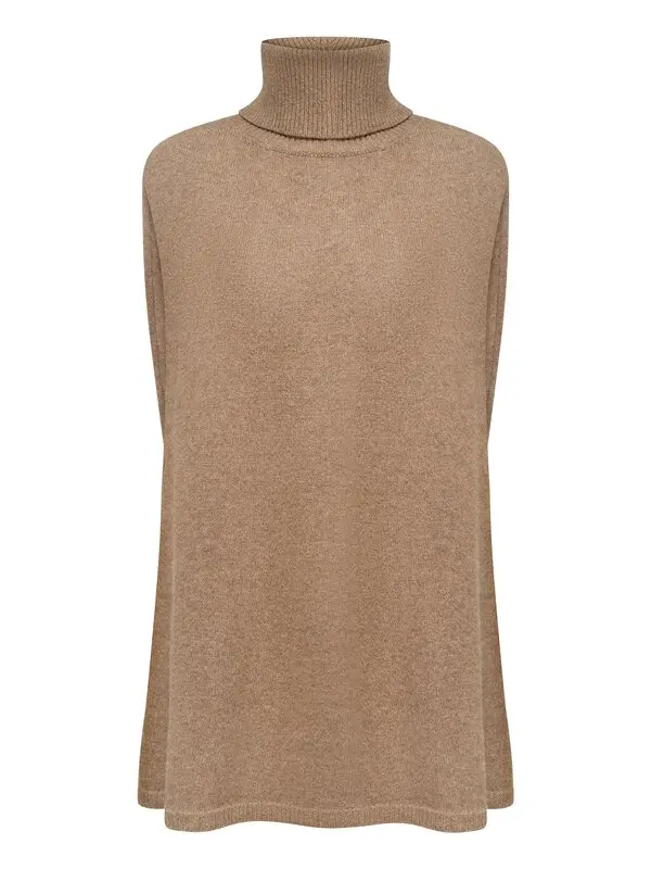 DI STAVNITSER Lora Cashmere-wool Top - Neutral