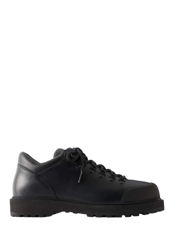 Diemme Cornaro Leather Hiking Boots - Black