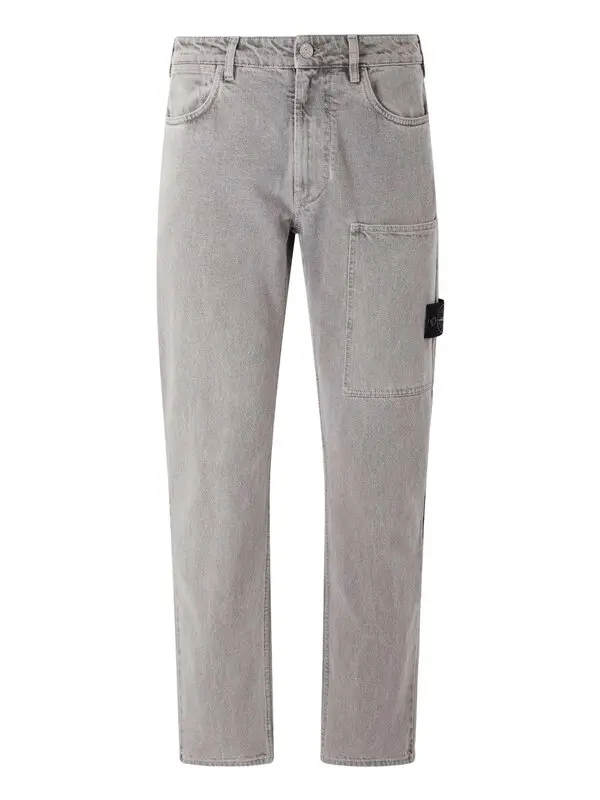 Stone Island Straight-leg Jeans - Gray