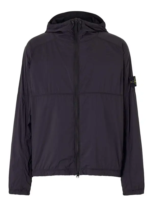 Stone Island Hooded Shell Jacket - Black