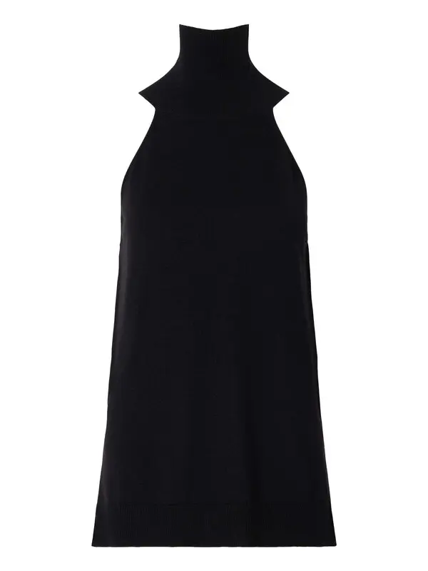 FFORME Devon Virgin Wool Blouse - Black