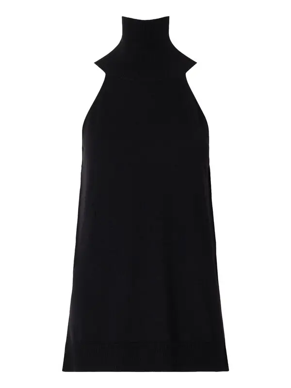FFORME Devon Virgin Wool Blouse - Black