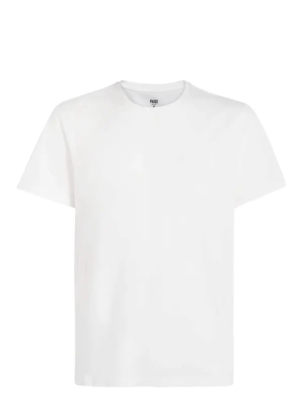 Paige Pima Cotton T-shirt - White