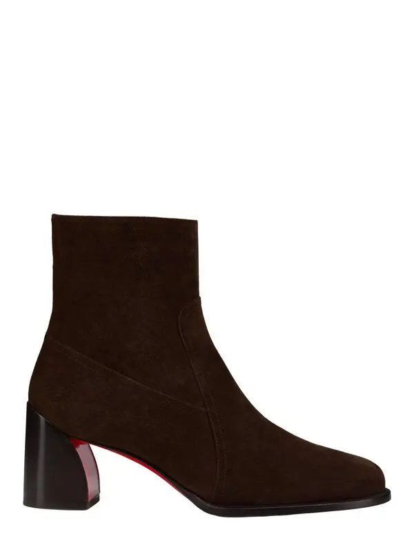 CHRISTIAN LOUBOUTIN Ira 55 Suede Boots - Brown