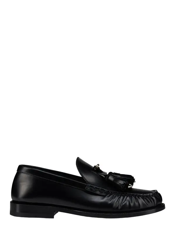 CHRISTIAN LOUBOUTIN Rochelle Leather Loafers - Black
