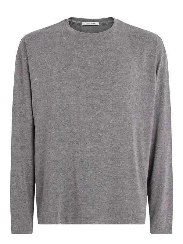 LE17SEPTEMBRE Long-sleeve T-shirt - Grey