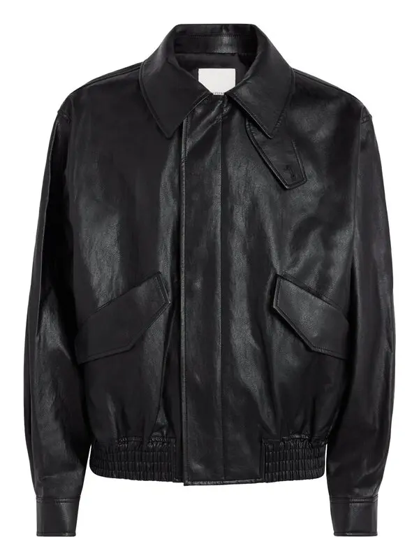 LE17SEPTEMBRE Faux Leather Jacket - Black