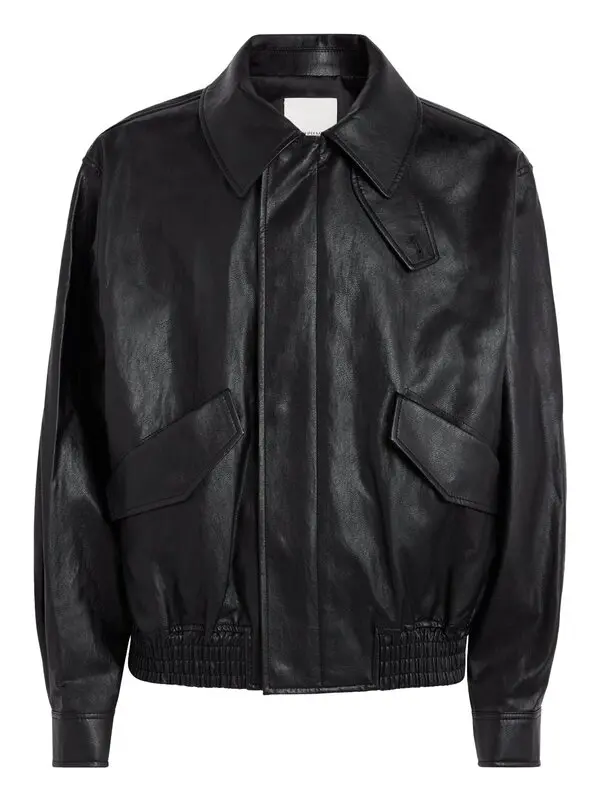 LE17SEPTEMBRE Faux Leather Jacket - Black