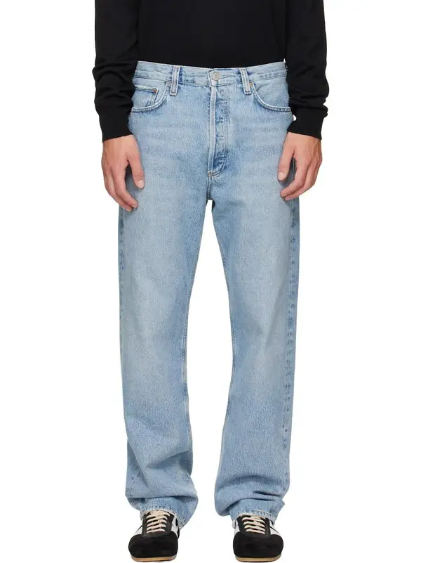 AGOLDE Loose Straight Jeans - Blue