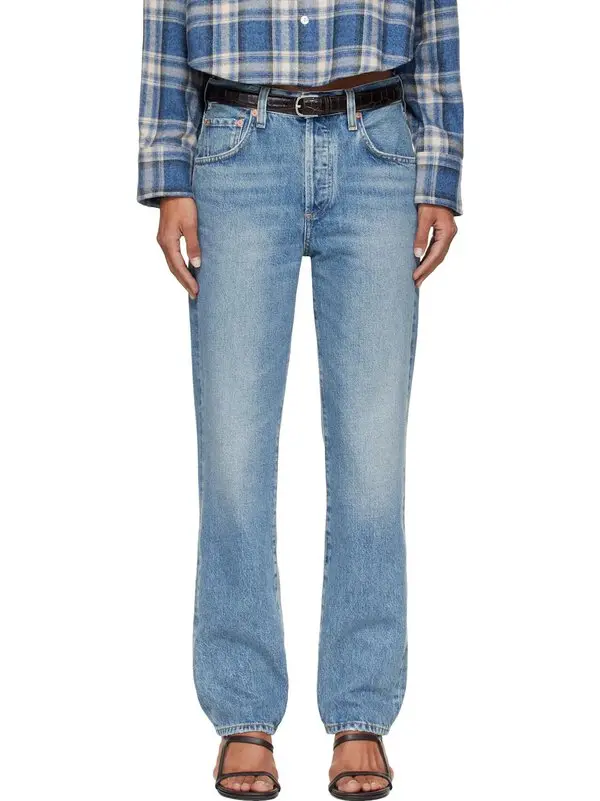 Citizens Of Humanity Loose Straight Jeans - Blue