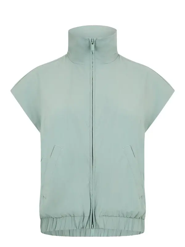 Fear Of God Zipper Vest - Green