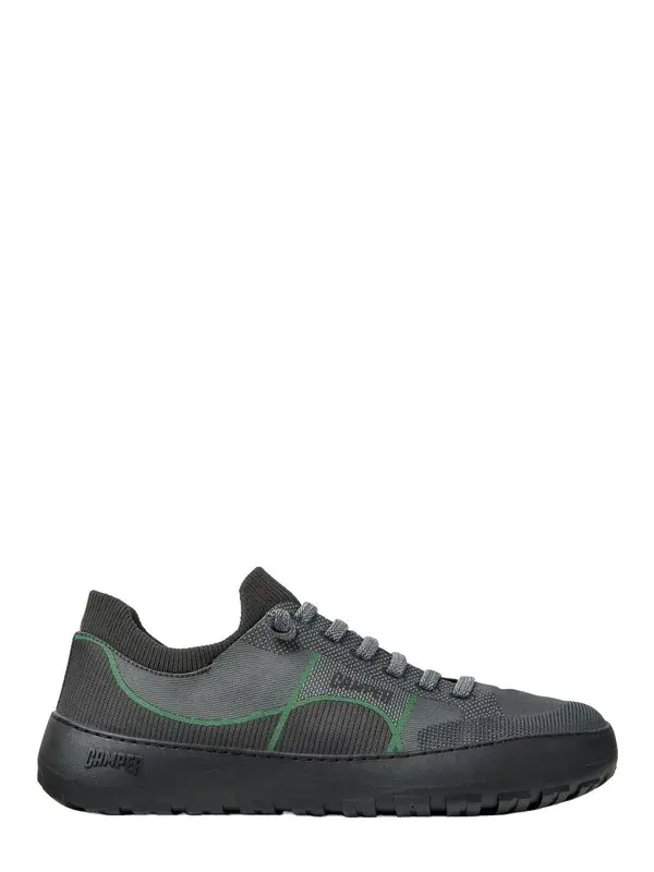 Camper Peu Serra Bicolour Recycled Pet Slip-on Sneakers With Vibram Sole - Grey