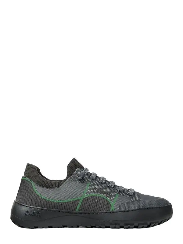 Camper Peu Serra Bicolour Recycled Pet Slip-on Sneakers With Vibram Sole - Grey