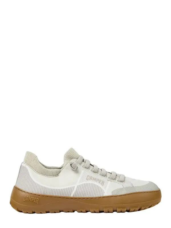 Camper Peu Serra Bi Slip-on Sneakers In Recycled Pet With Vibram Sole - Beige