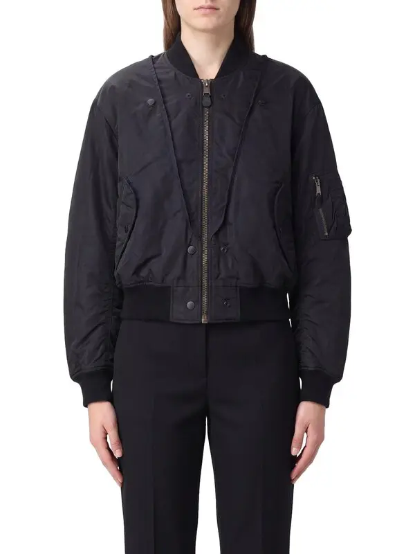 MAISON MARGIELA Reversible Quilted Nylon Bomber Jacket With Iconic Four Stitches - Green