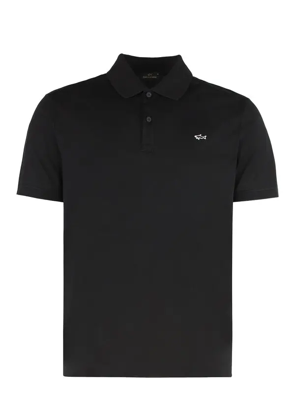 Paul & Shark Classic Short-sleeved Polo Shirt - Black