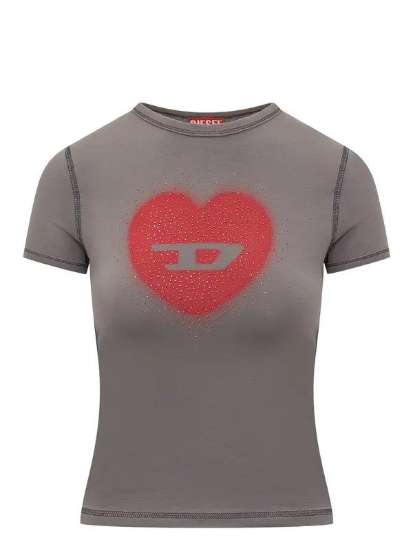 DIESEL® Uncuties Mini T-shirt - Grigio