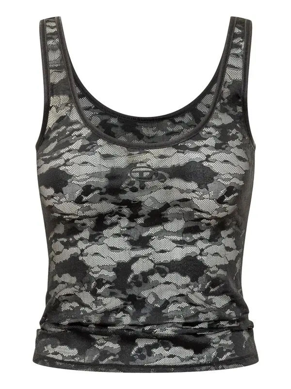DIESEL® Essential Mini Tank Top - Nero