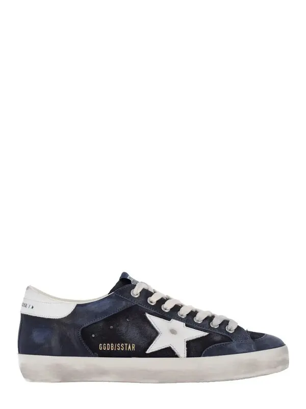GOLDEN GOOSE Low-top Star Sneaker - Blue