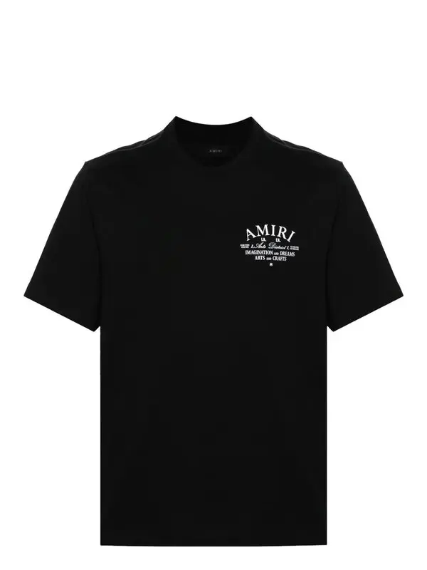 Amiri Art District Graphic Tee For - Black