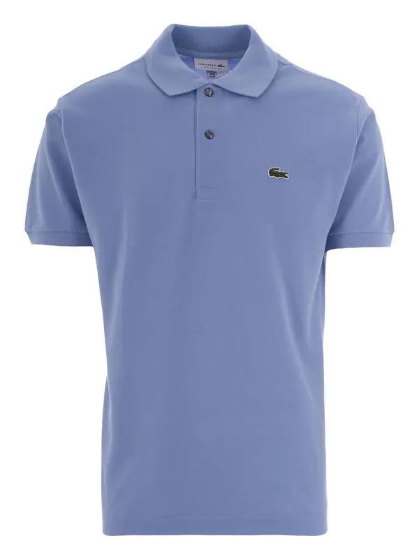 Lacoste Classic Short-sleeve Piqué Polo Shirt - Blu