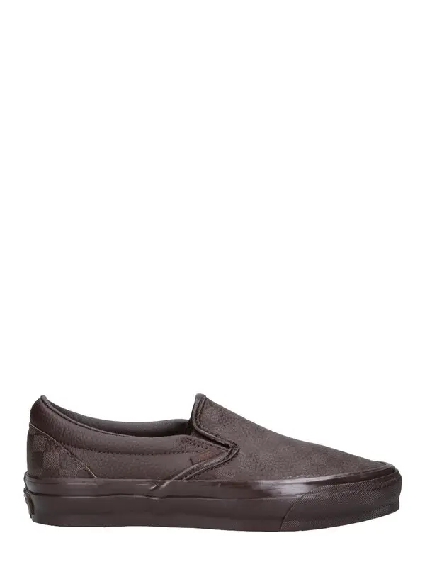 VANS Classic Slip-on Skate Shoes - Brown